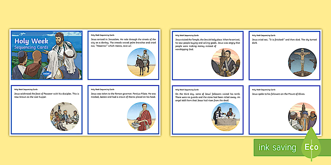 KS2 Holy Week Teaching Resources | Easter | Event Resources