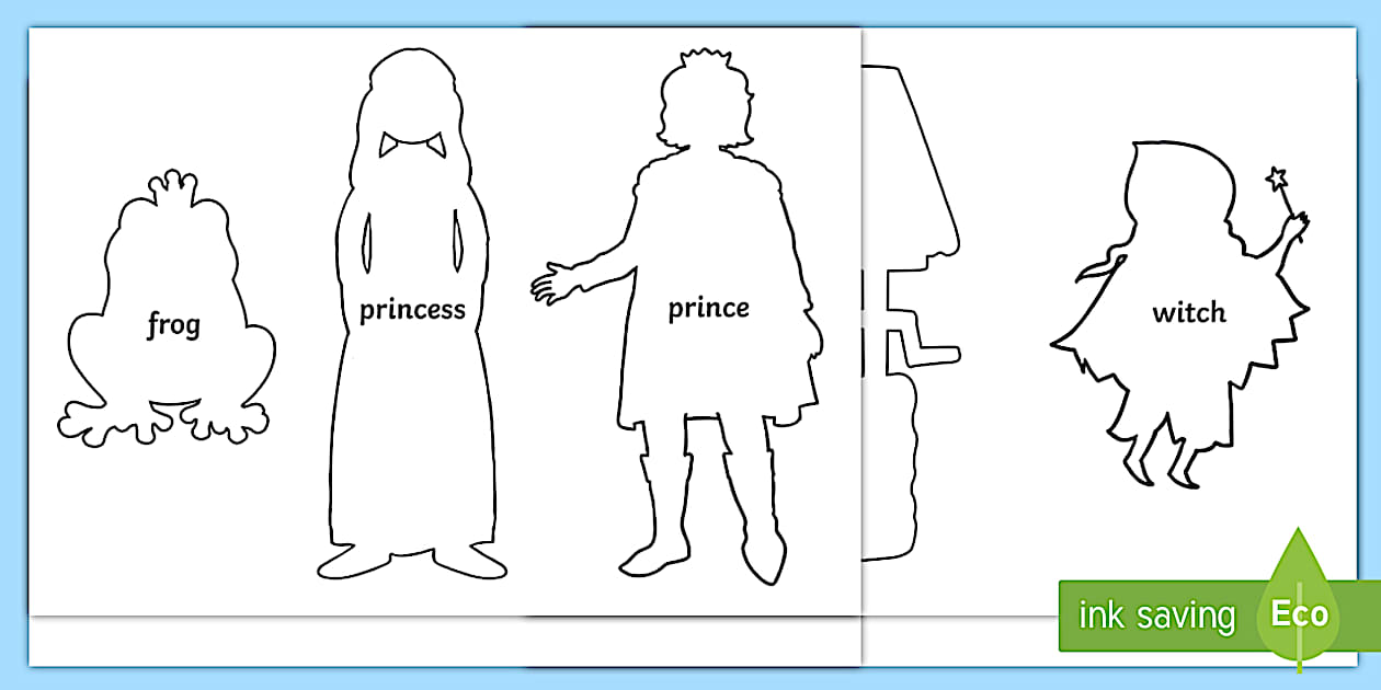 The Frog Prince Shadow Puppets (Teacher-Made) - Twinkl