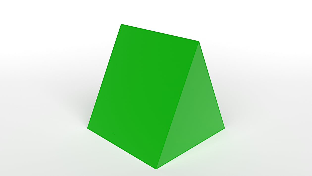 3D Model: 3D Shapes - Triangular Prism (Teacher-Made)