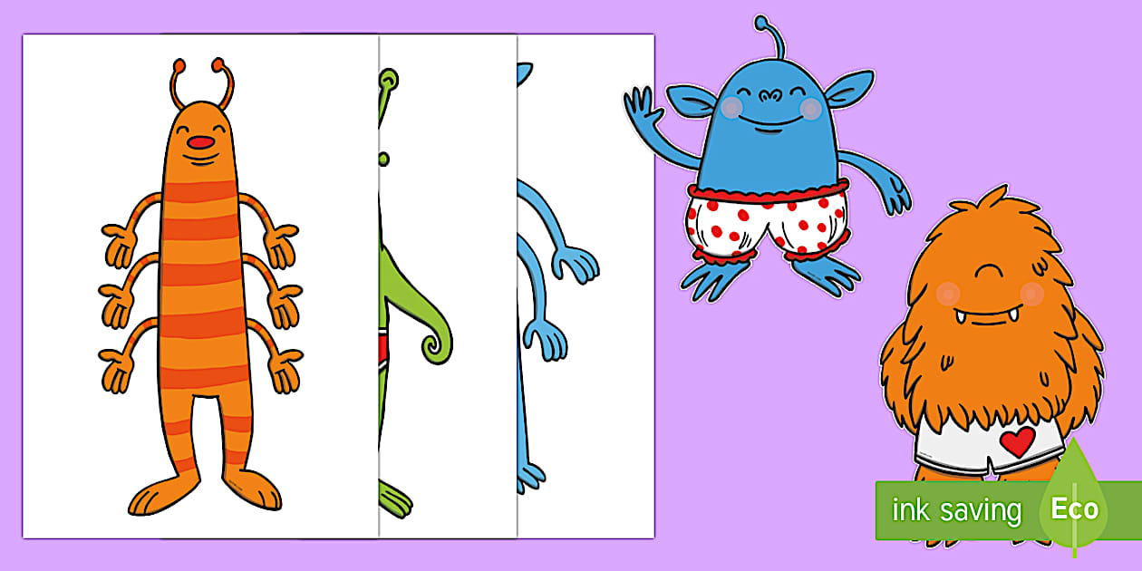 Large Aliens Display Cut-Outs (teacher made) - Twinkl