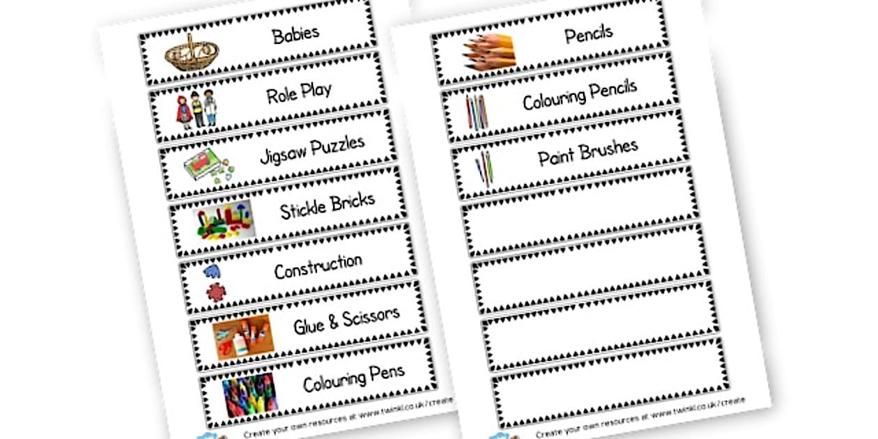 box labels more (professor feito) - Twinkl