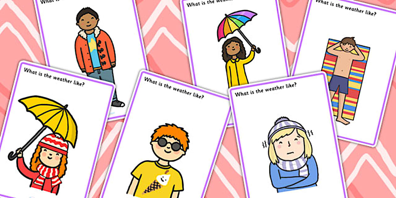 What Is The Weather Like Finish The Picture Inference Activity