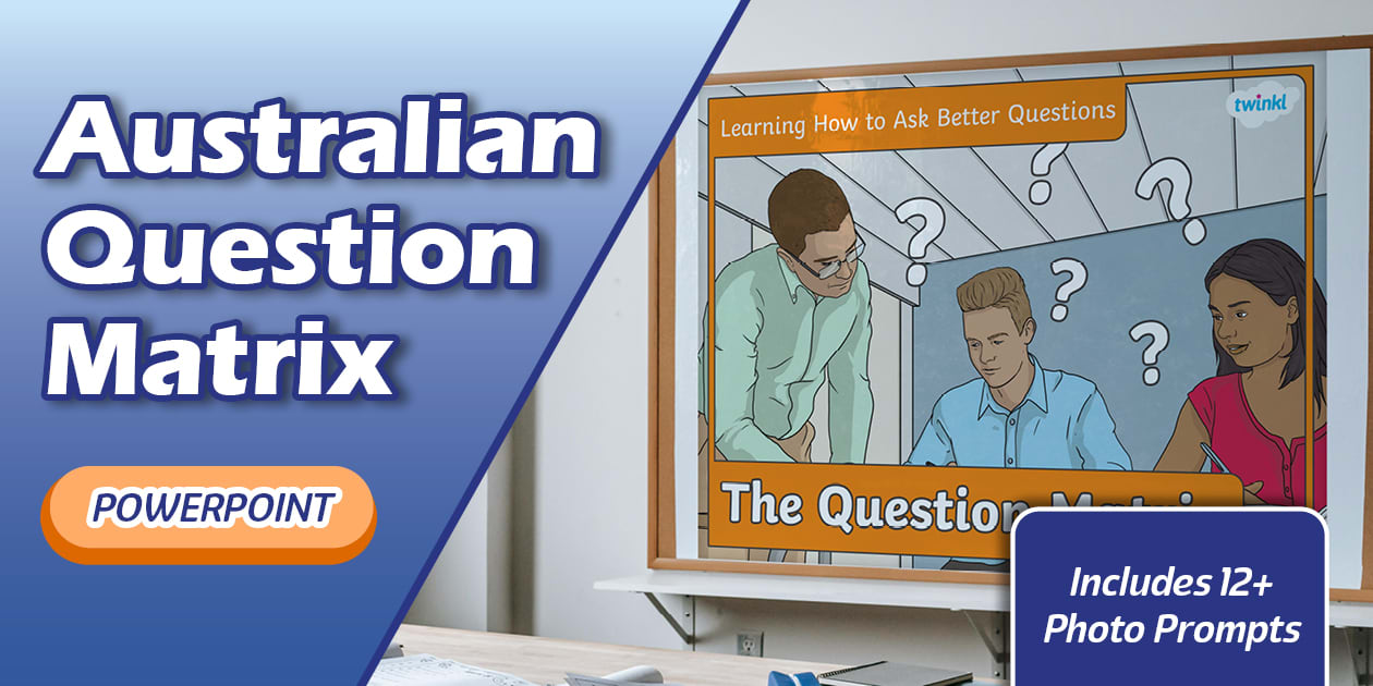 Australian Question Matrix Powerpoint (teacher made)