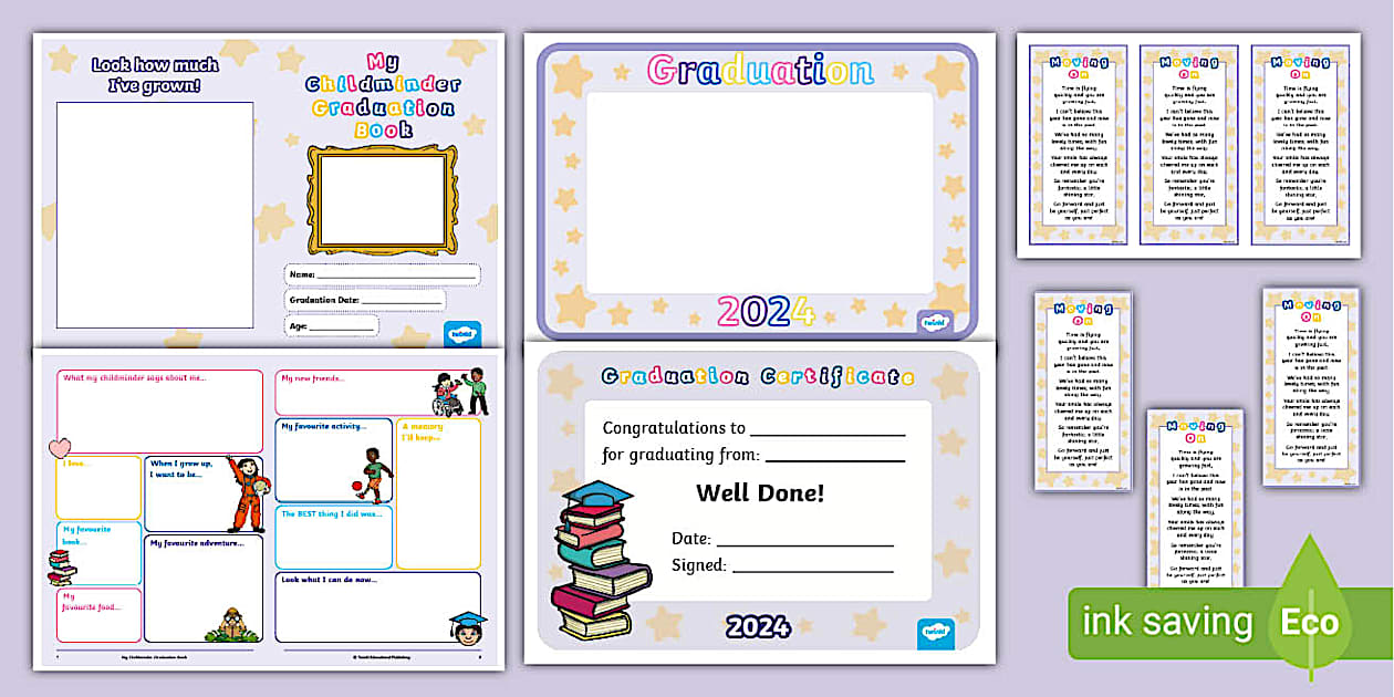 Childminder Graduation Pack (teacher made) - Twinkl