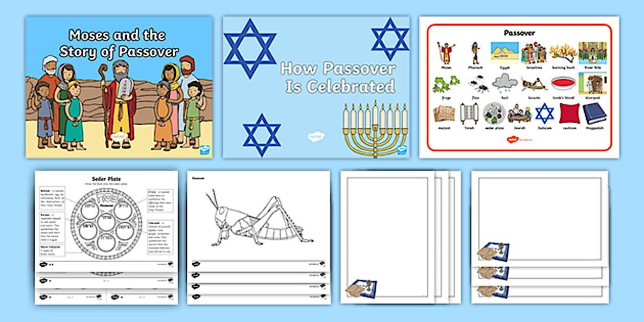 KS1 Passover Celebration Pack - School Closure Resources