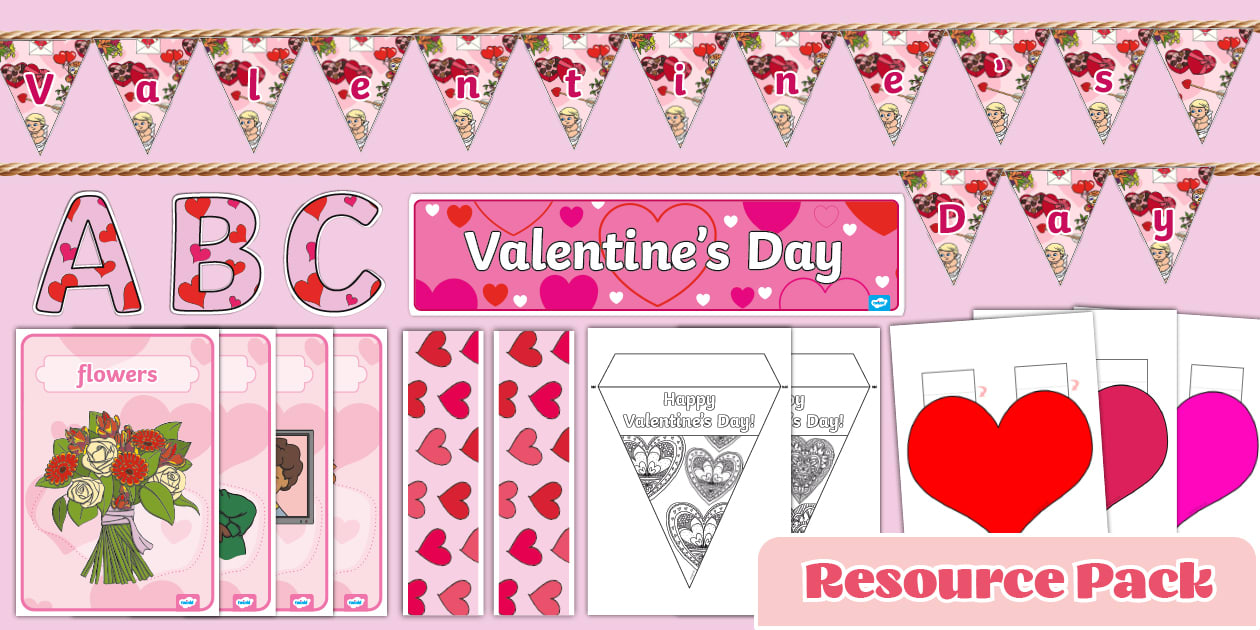 👉 Valentine's Day Decorations Display Pack