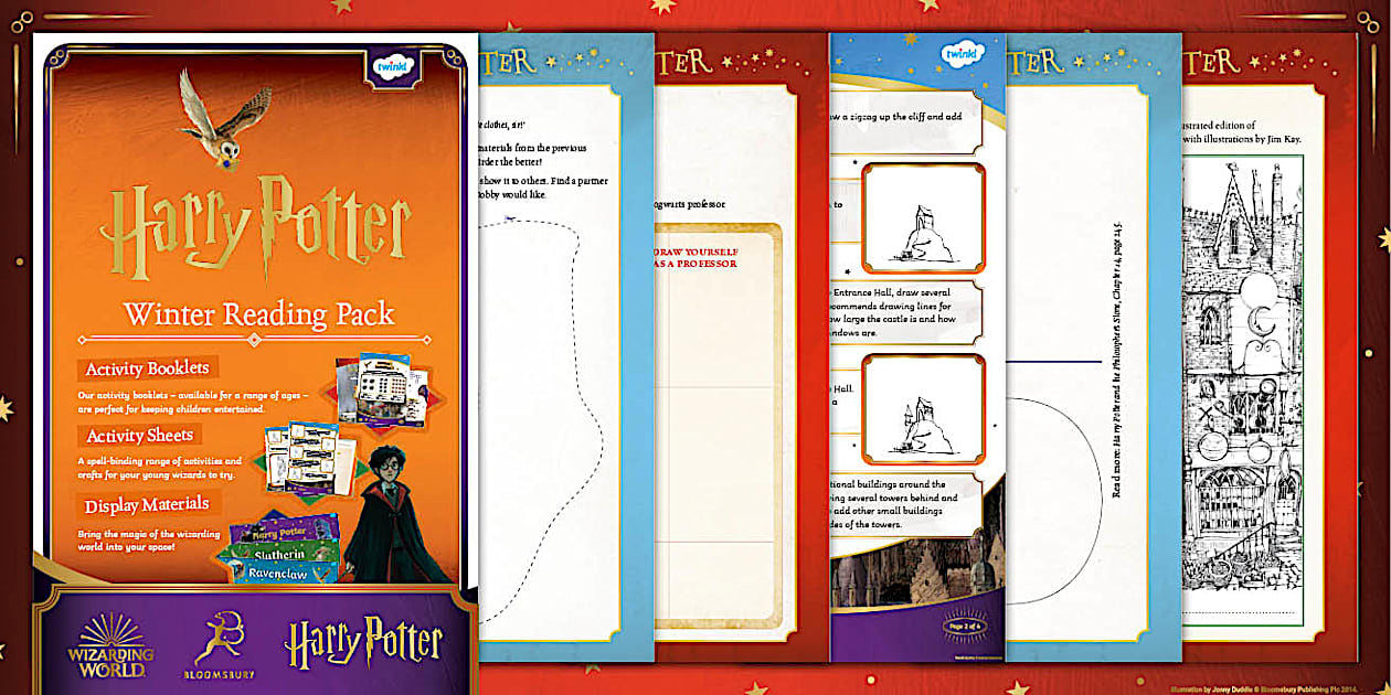 FREE! - Harry Potter: Winter Reading Event Pack - Twinkl