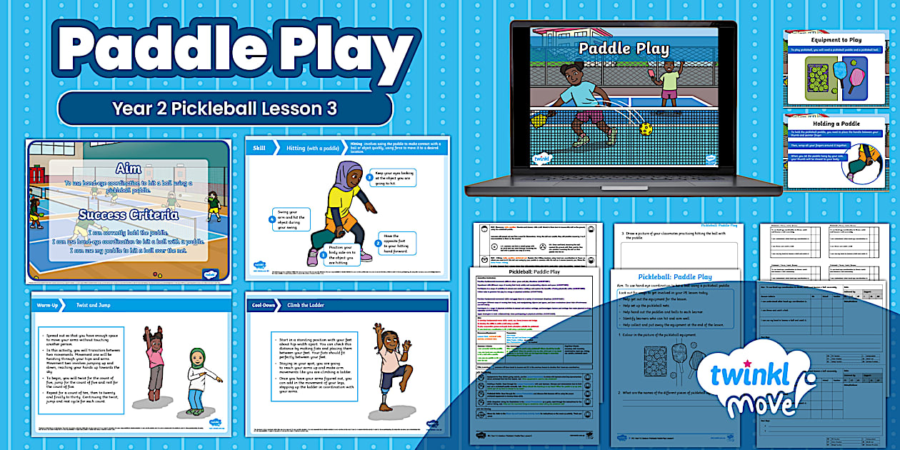 Move PE F-2 Pickleball Lesson 3: Paddle Play