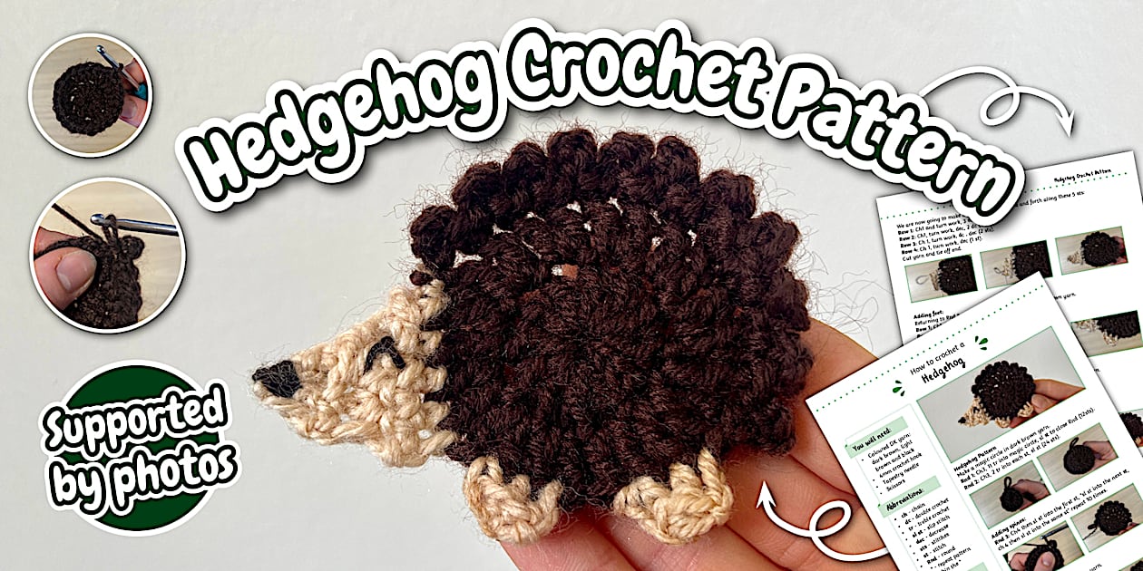 Hedgehog Crochet Pattern