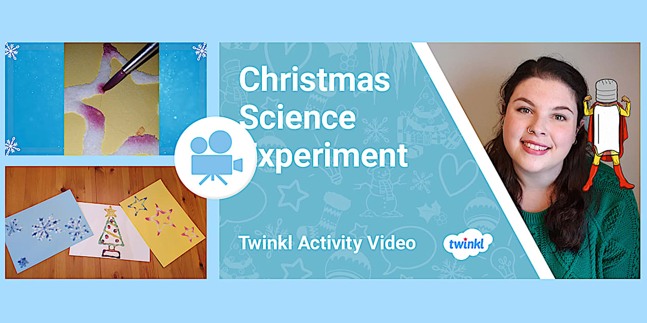 KS2 (Ages 7-11) Activity Video: Christmas Science Experiment