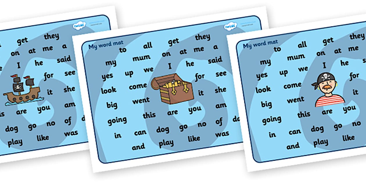 Pirate Themed Word Mats KS2 (teacher made) - Twinkl