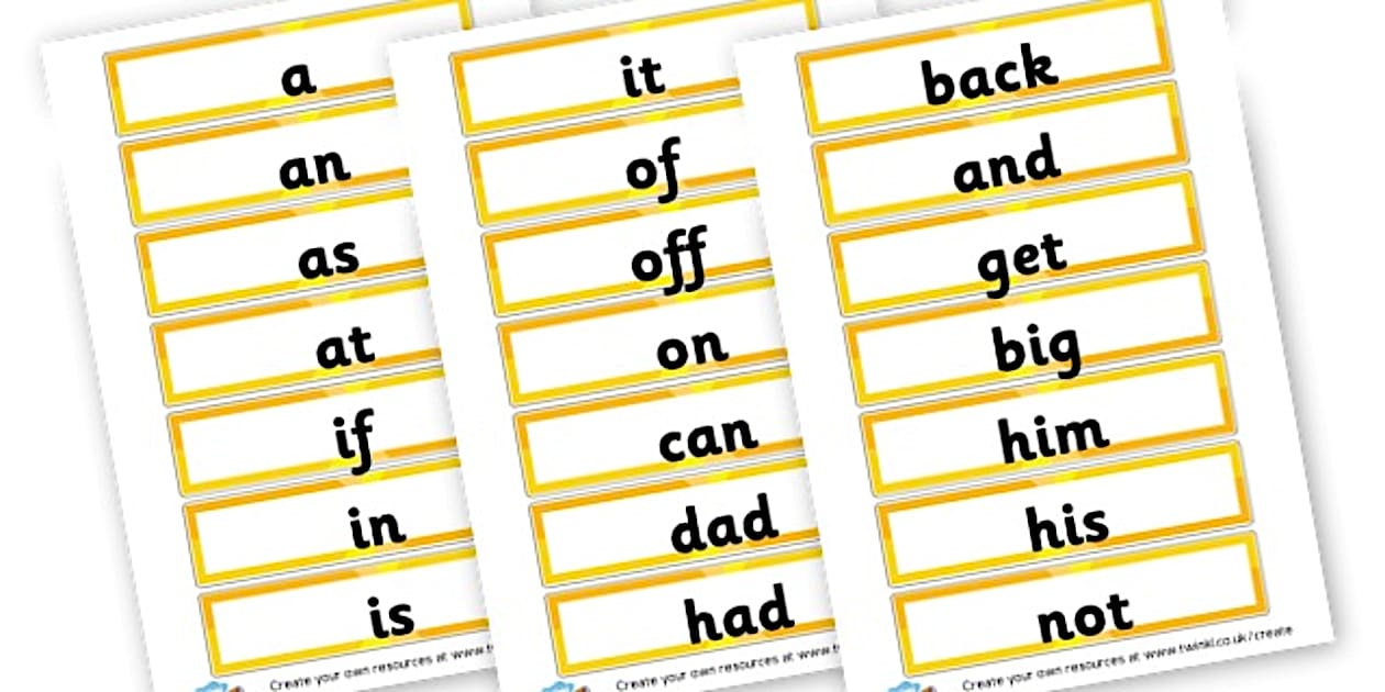 HFWs Phase 2 (large text) (teacher made) - Twinkl