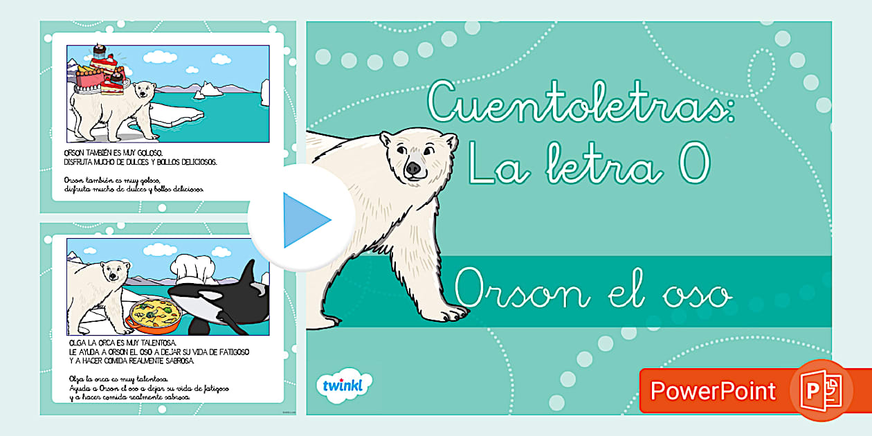 Cuentoletras: La letra O