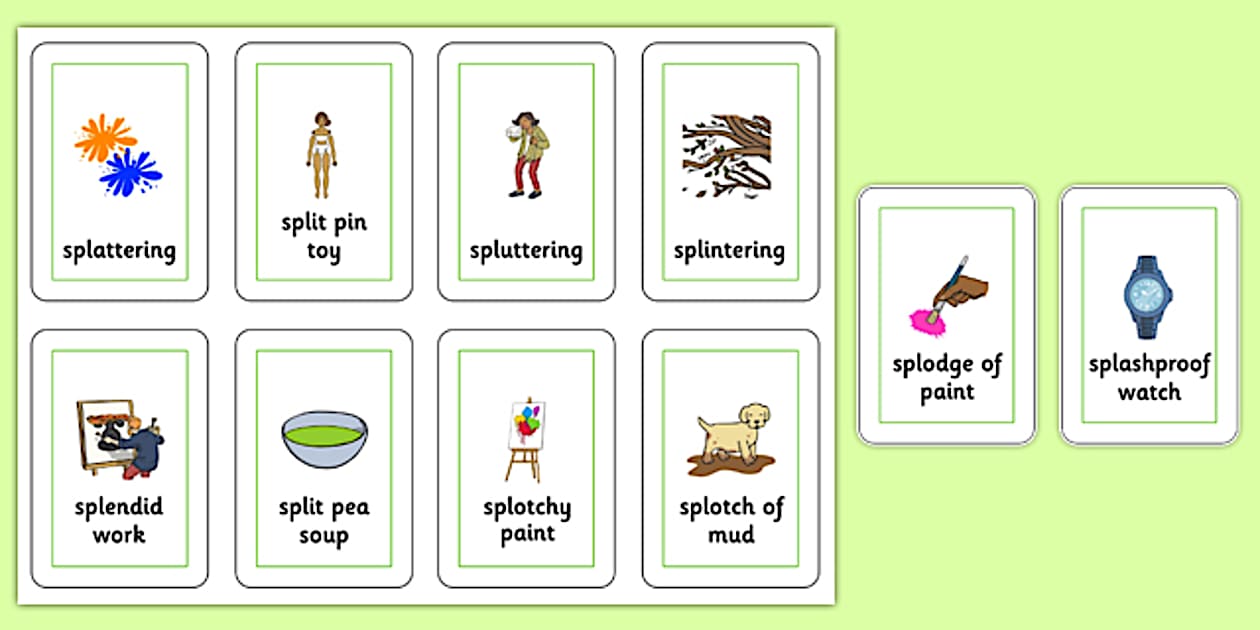 3 Syllable SPL Playing Cards (teacher made) - Twinkl