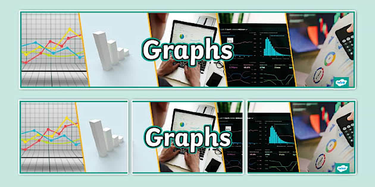 👉 Graphs Photo Display Banner (professor feito) - Twinkl