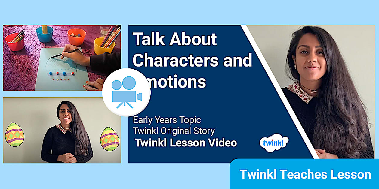 The Easter Journal Video Lesson | EYFS Characters & Emotions