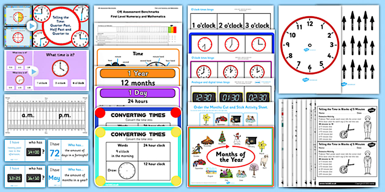CfE Numeracy and Mathematics – First Level – Number, Money and Measure ...