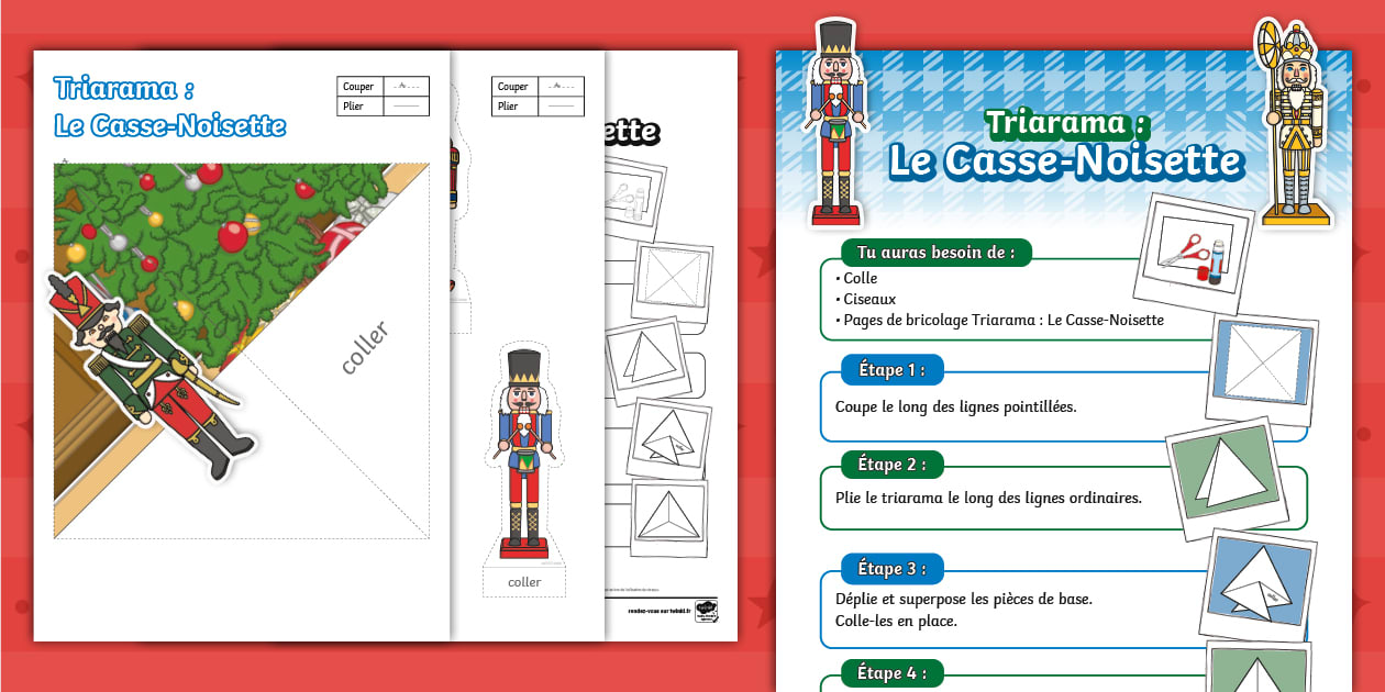 Création de triarama : Le Casse-Noisette - Twinkl