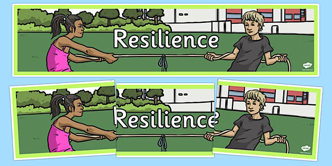 👉 Resilience Display Banner (Teacher-Made) - Twinkl