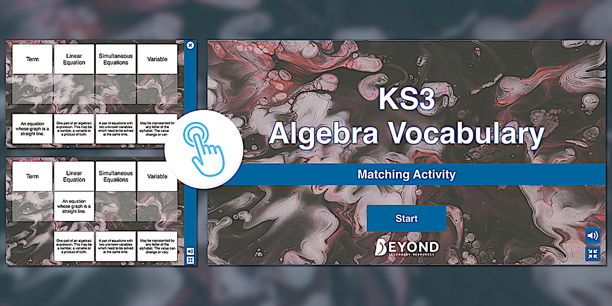 KS3 Algebra Vocabulary | KS3 Maths | Beyond Secondary