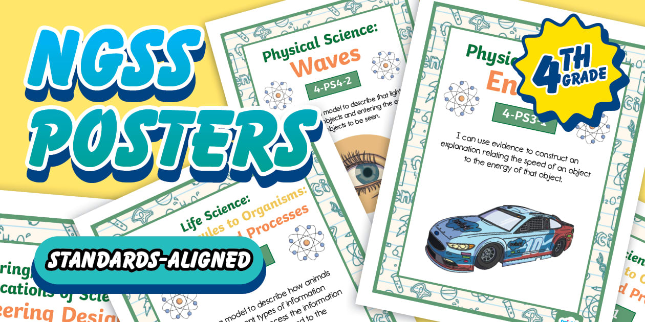 Next Generation Science Standards Posters | Twinkl USA