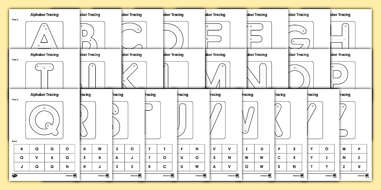 Fine Motor Alphabet Mats | Resource | Twinkl USA - Twinkl