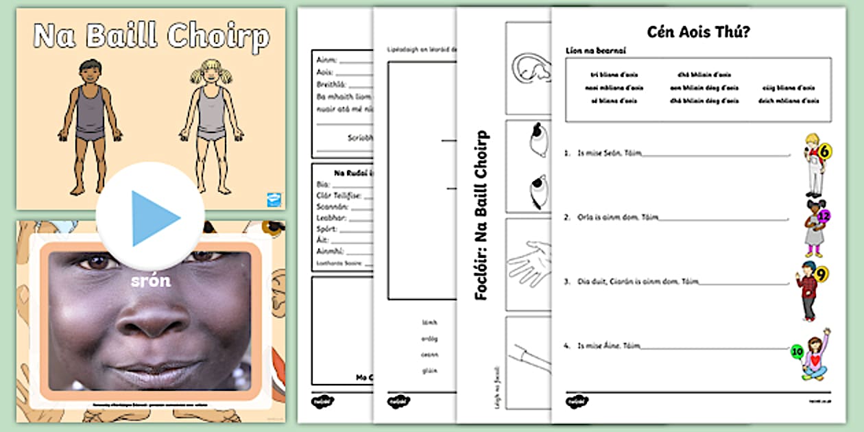 Gaeilge Third/Fourth Class Mé Féin