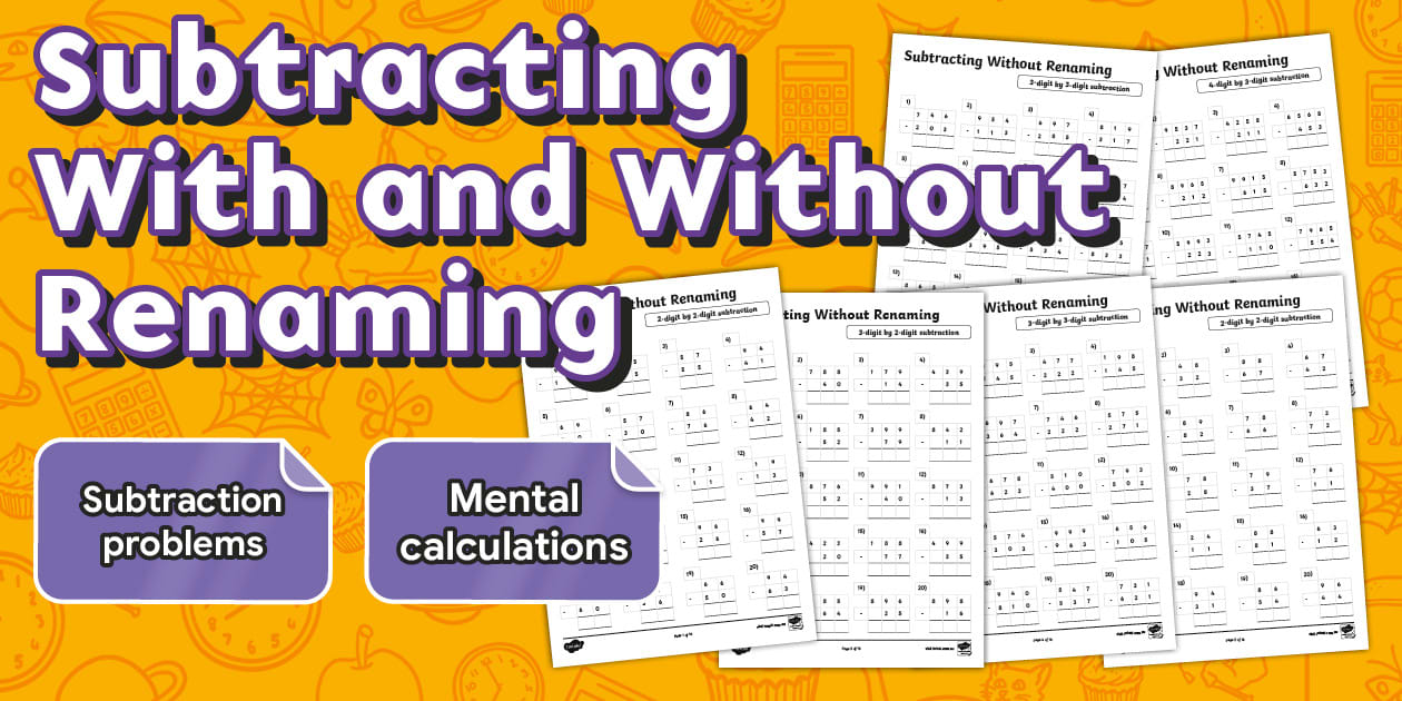 Subtraction Worksheets for Australian Students