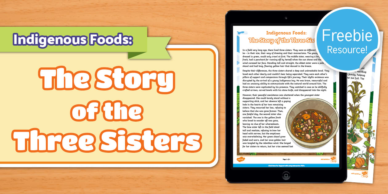 The Story of the Three Sisters Reading Activity