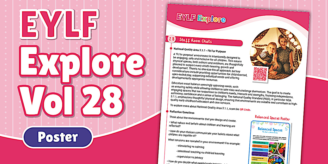 EYLF Explore Volume 28