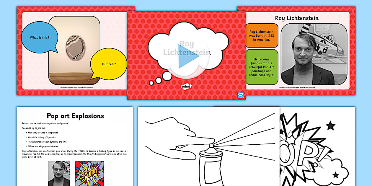 Roy Lichtenstein - Art Resource Pack - Twinkl