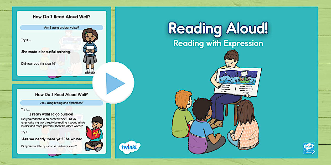 Reading with Expression Primary PowerPoint Presentation