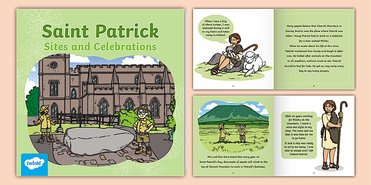 Saint Patrick Sites and Celebrations eBook (Teacher-Made)
