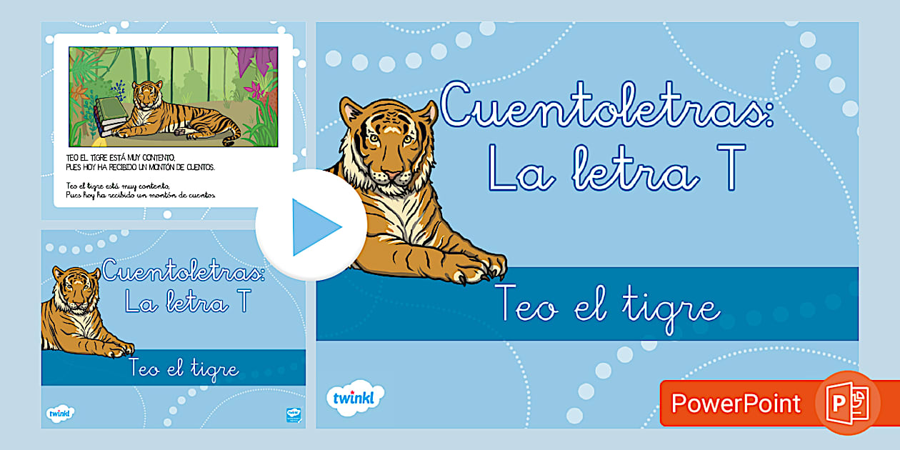 Cuentoletras: La letra T (teacher made) - Twinkl