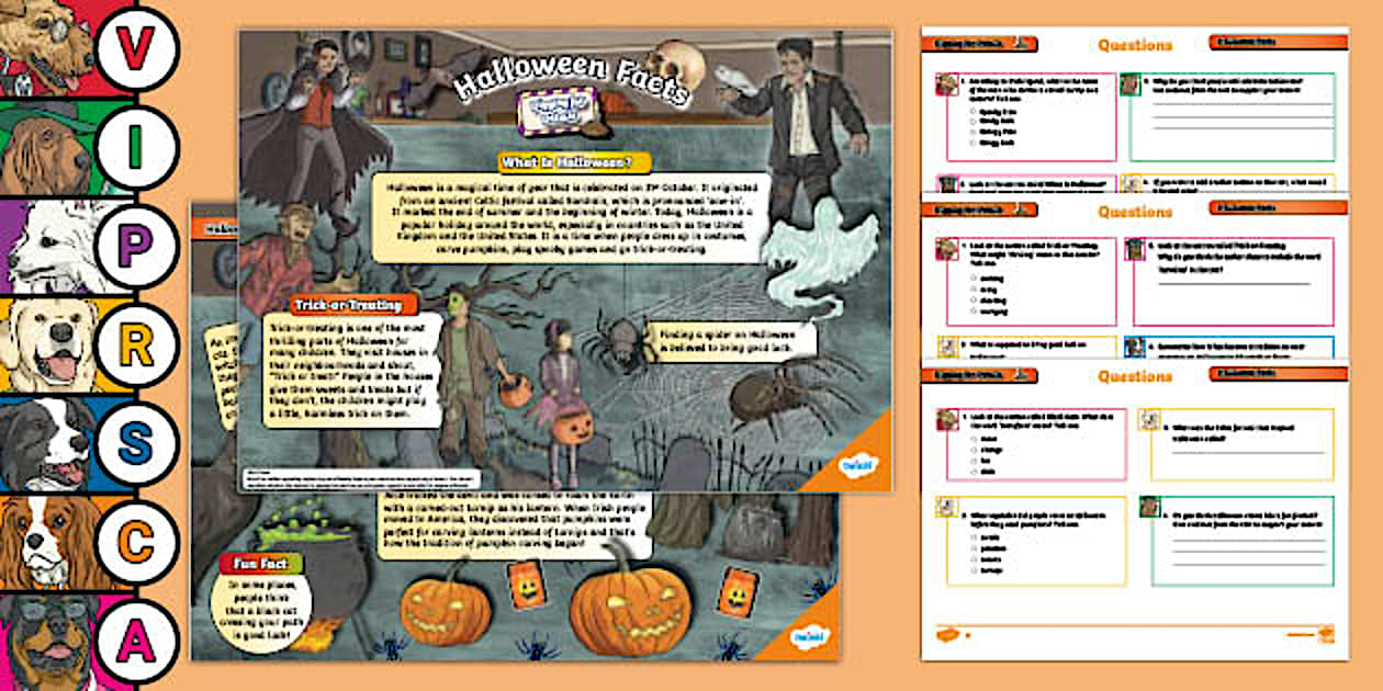 LKS2 Digging for Details: Halloween Facts Infographic