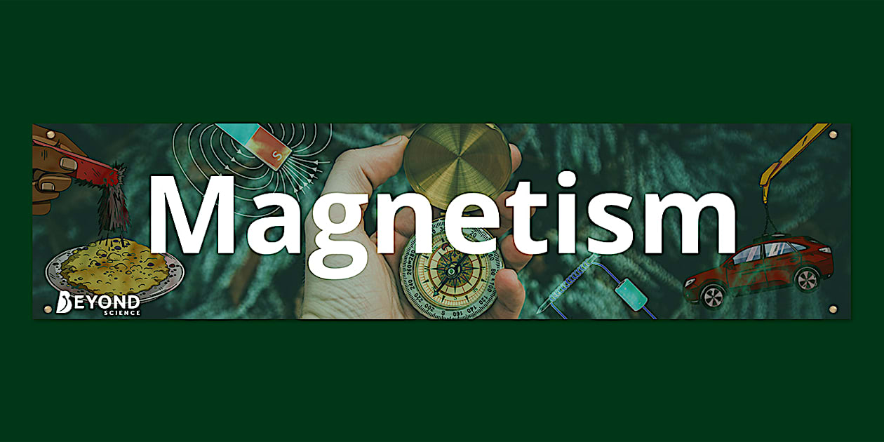 Magnetism Display Banner (teacher made) - Twinkl