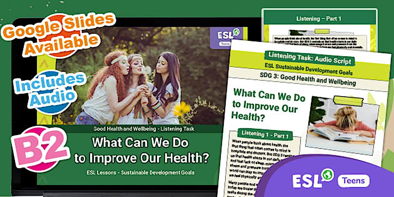 ESL SDG 3: Listening Task