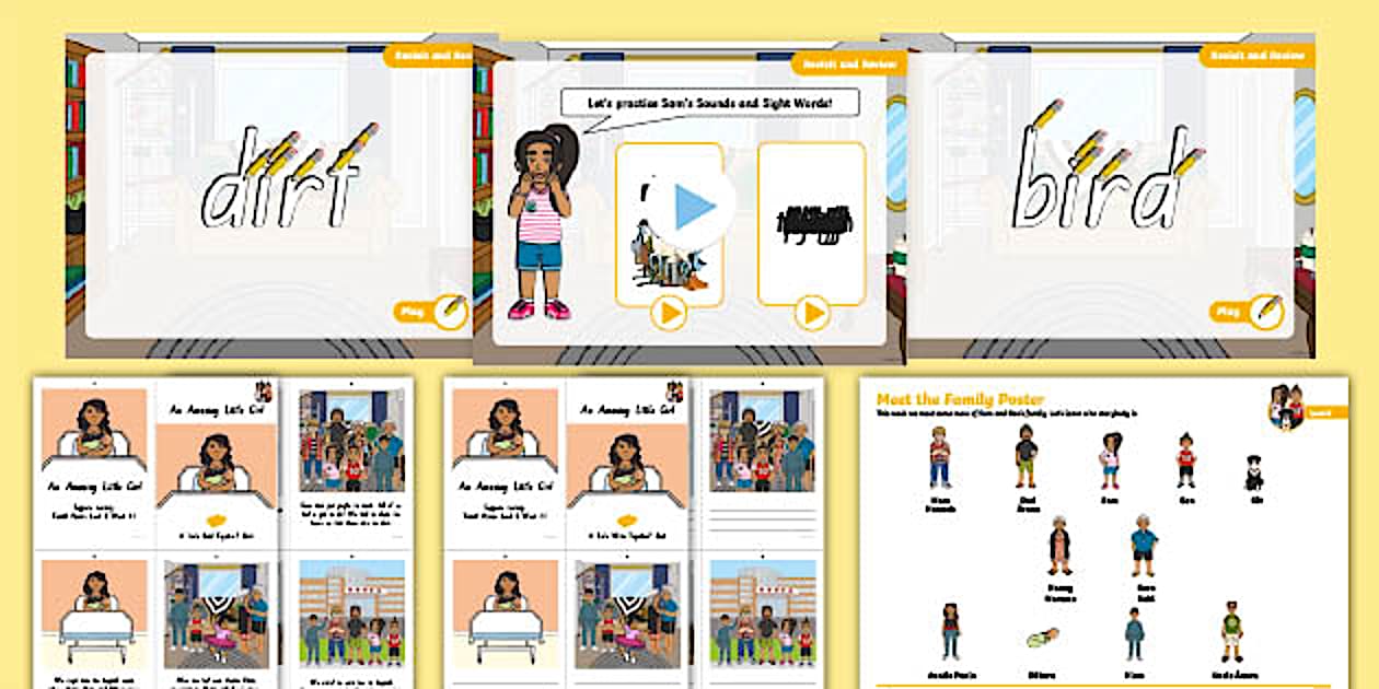 NZ Phonics: Level 5: Week 11: Lesson 5: 'ir' saying /er/