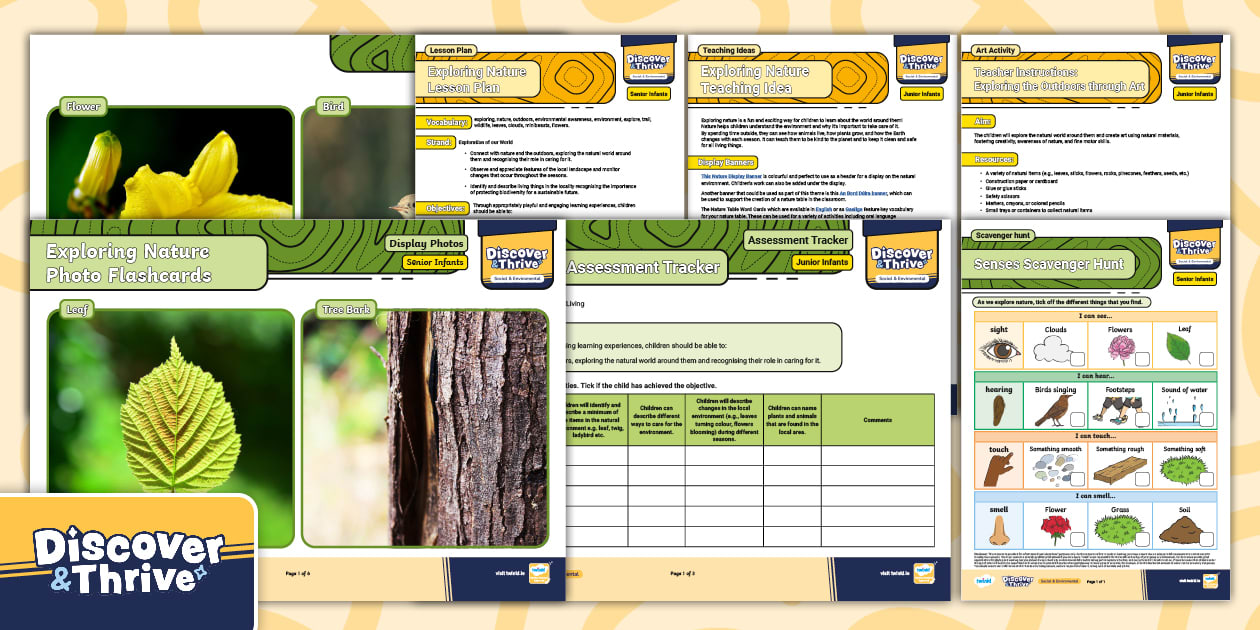 SEE (Environment+Sustainable Living) Exploring Nature Pack
