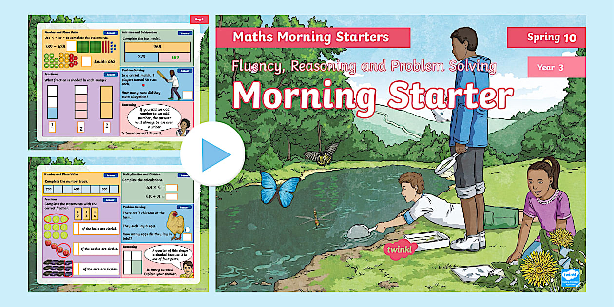 👉 Year 3 5 minute filler question PowerPoint - Twinkl