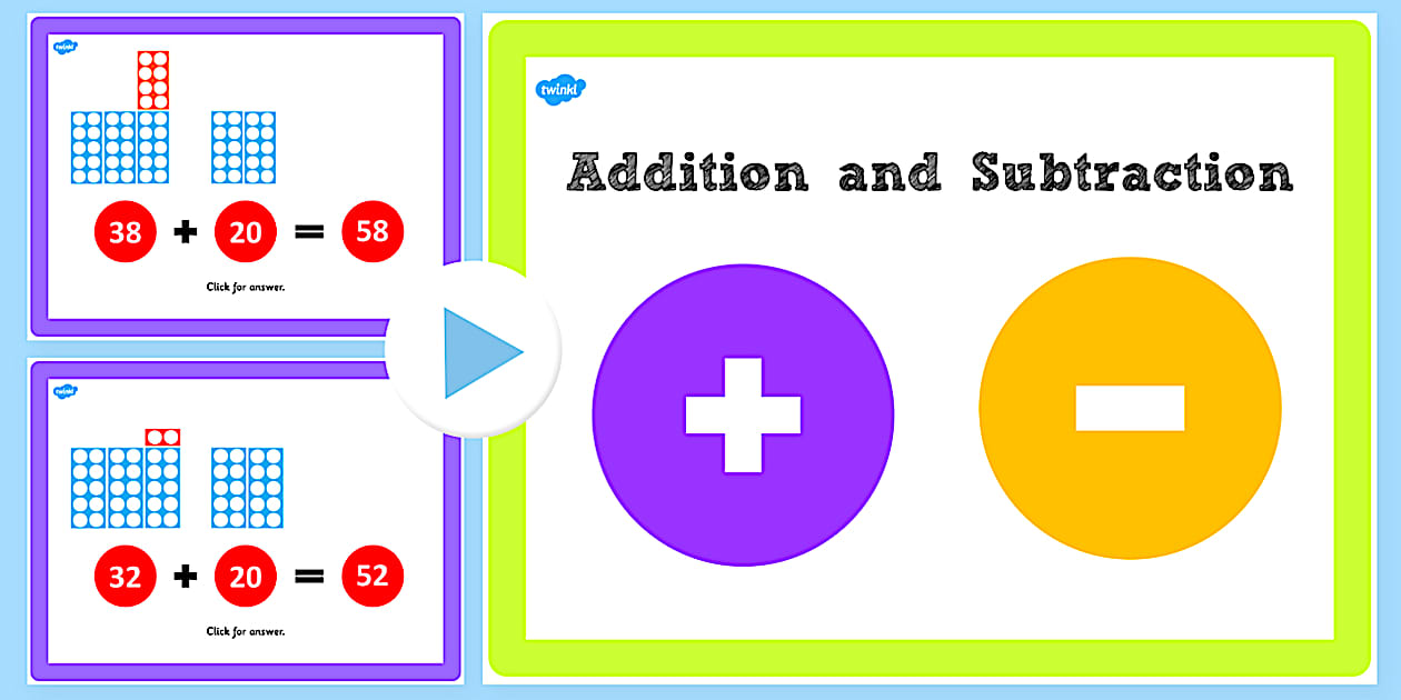 Year 2 Adding 2 Digit Numbers and Tens to Same 10s Not Crossing