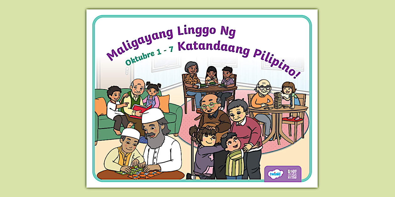 Linggo Ng Katandaang Pilipino Poster | Philippines | Twinkl