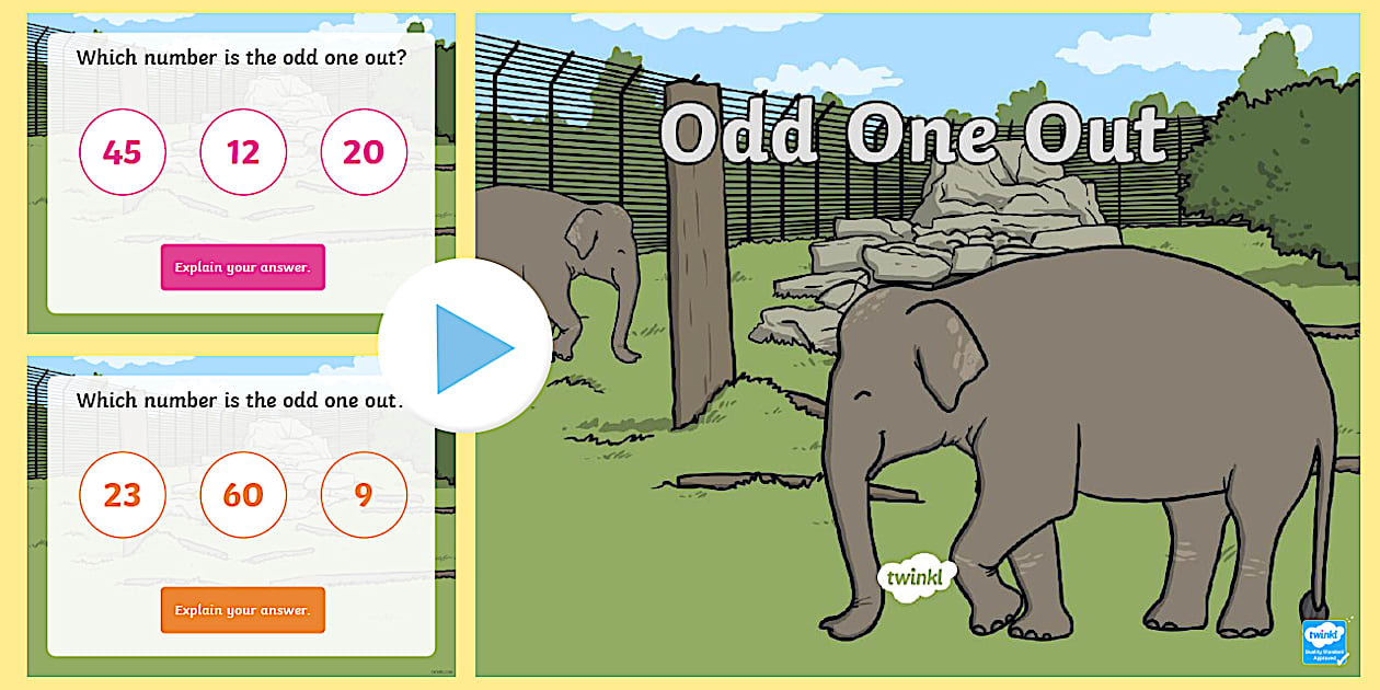 Odd One Out PowerPoint (Teacher-Made) - Twinkl