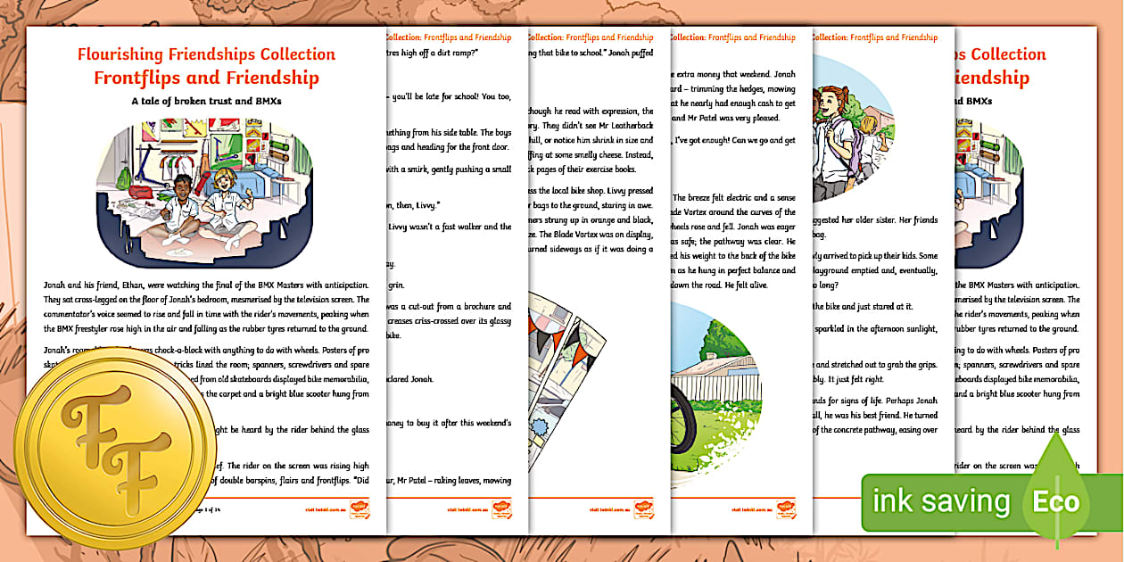 Frontflips and Friendship Short Story Flourishing Friendship