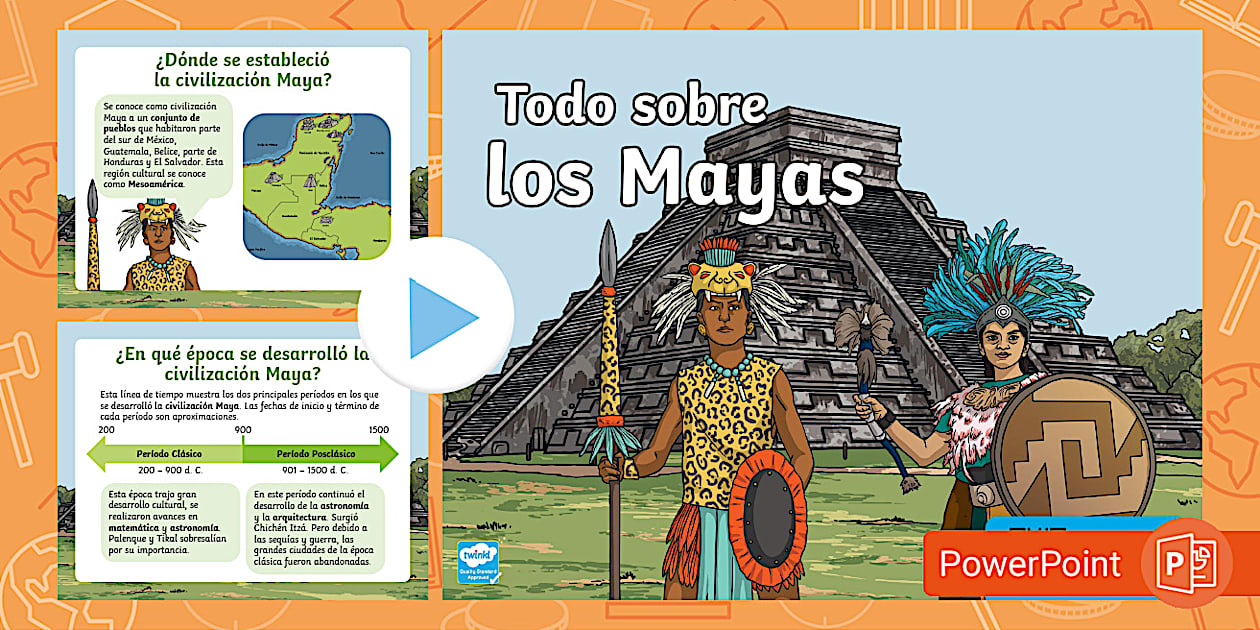 Presentación de los mayas - Twinkl México - Twinkl