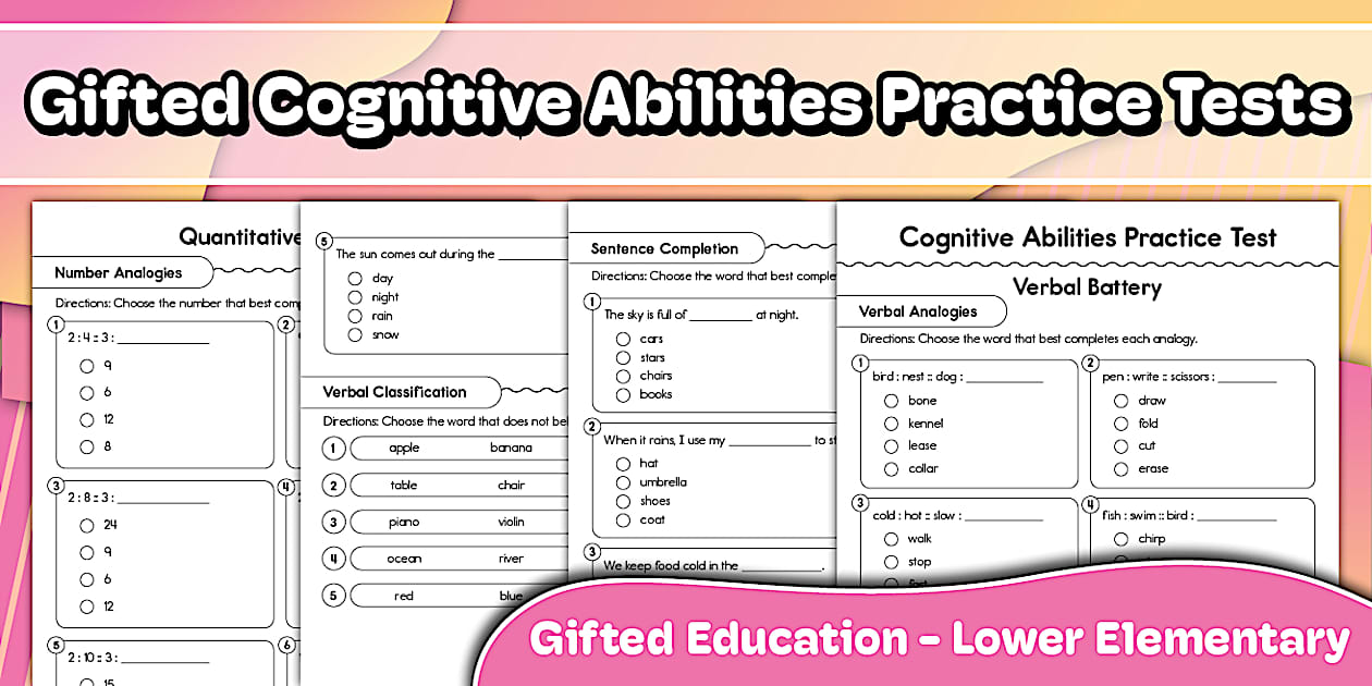 Gifted and Talented Assessment | Twinkl USA