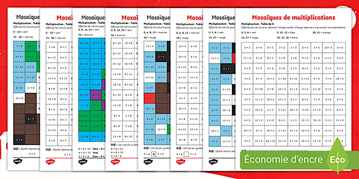 Exercice de multiplication CE1 | Ressources pédagogiques