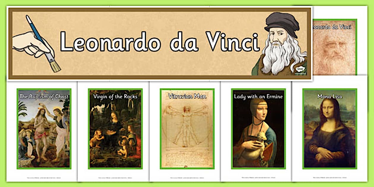 Leonardo da Vinci Artist Inspiration (teacher made) - Twinkl