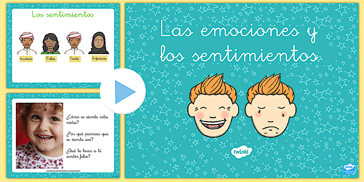 Presentación: Las emociones y los sentimientos - Twinkl
