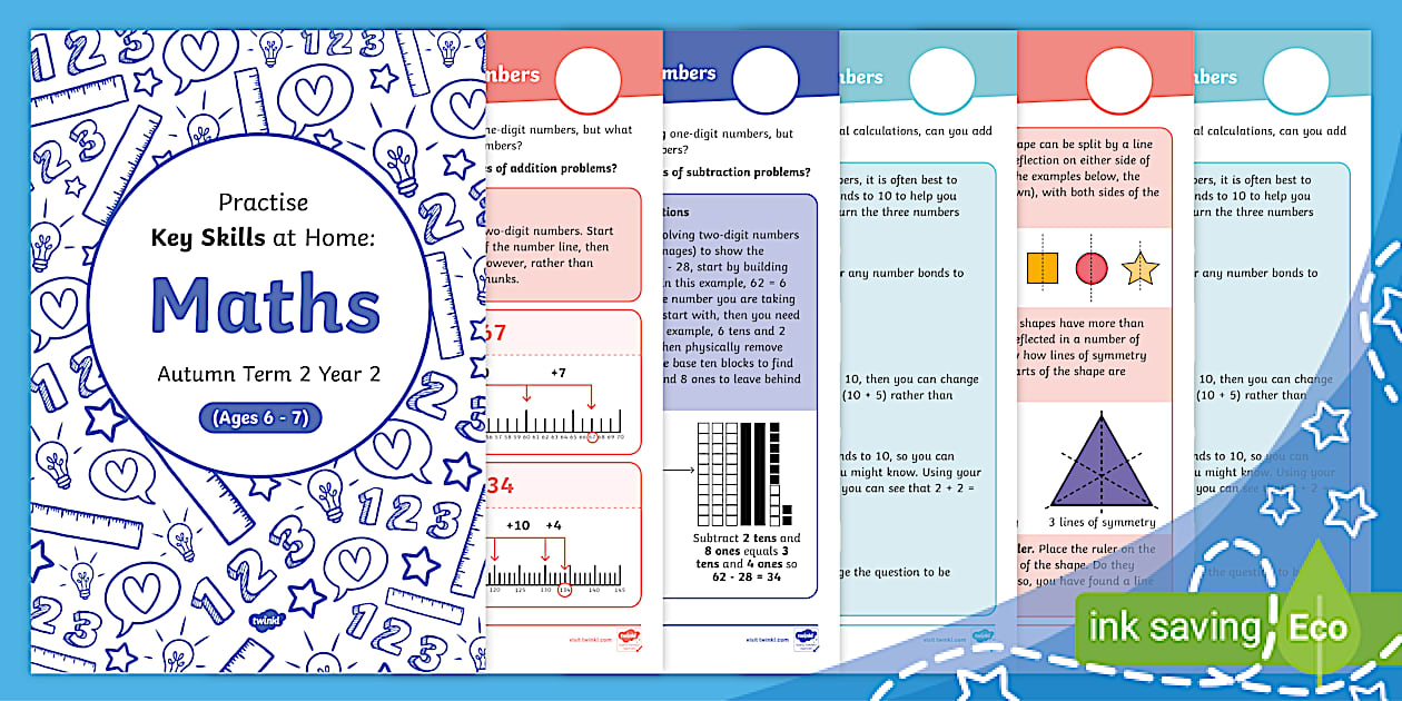 Practise Key Skills at Home: Autumn Term 2 Year 2 Maths